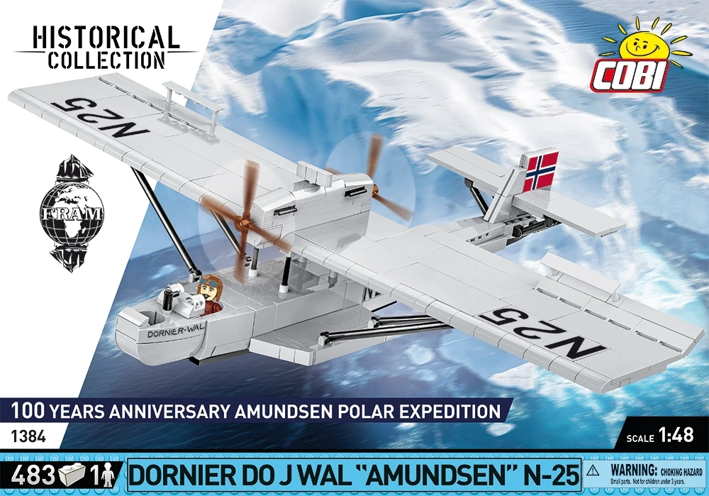 Dornier Do J Wal "Amundsen" N-25 (COBI-1384) \ Polar expedition Amundsen \ Cobi.eu